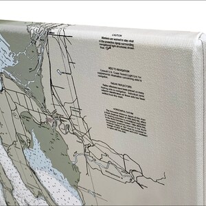 Fishers Island Sound Nautical Chart - Etsy
