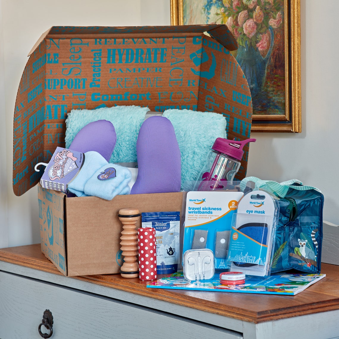 Pampering Breast Cancer Gifts Chemo Care Package Mastectomy Gifts ...