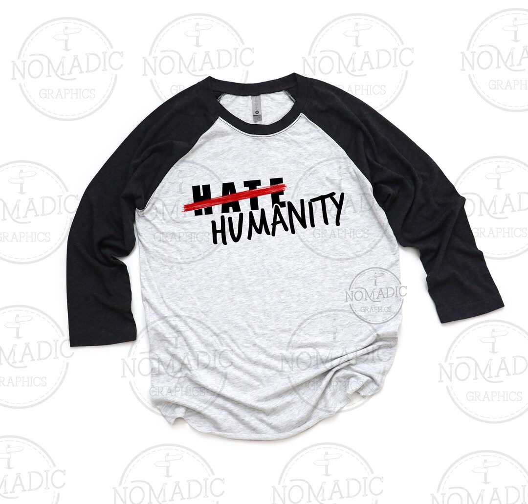 Humanity Not Hate, Hands Off, Protest PNG Sublimation Design Digital ...
