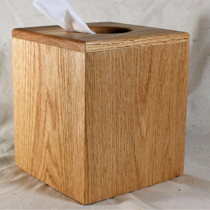 Wooden Tissue Box Cover - Etsy