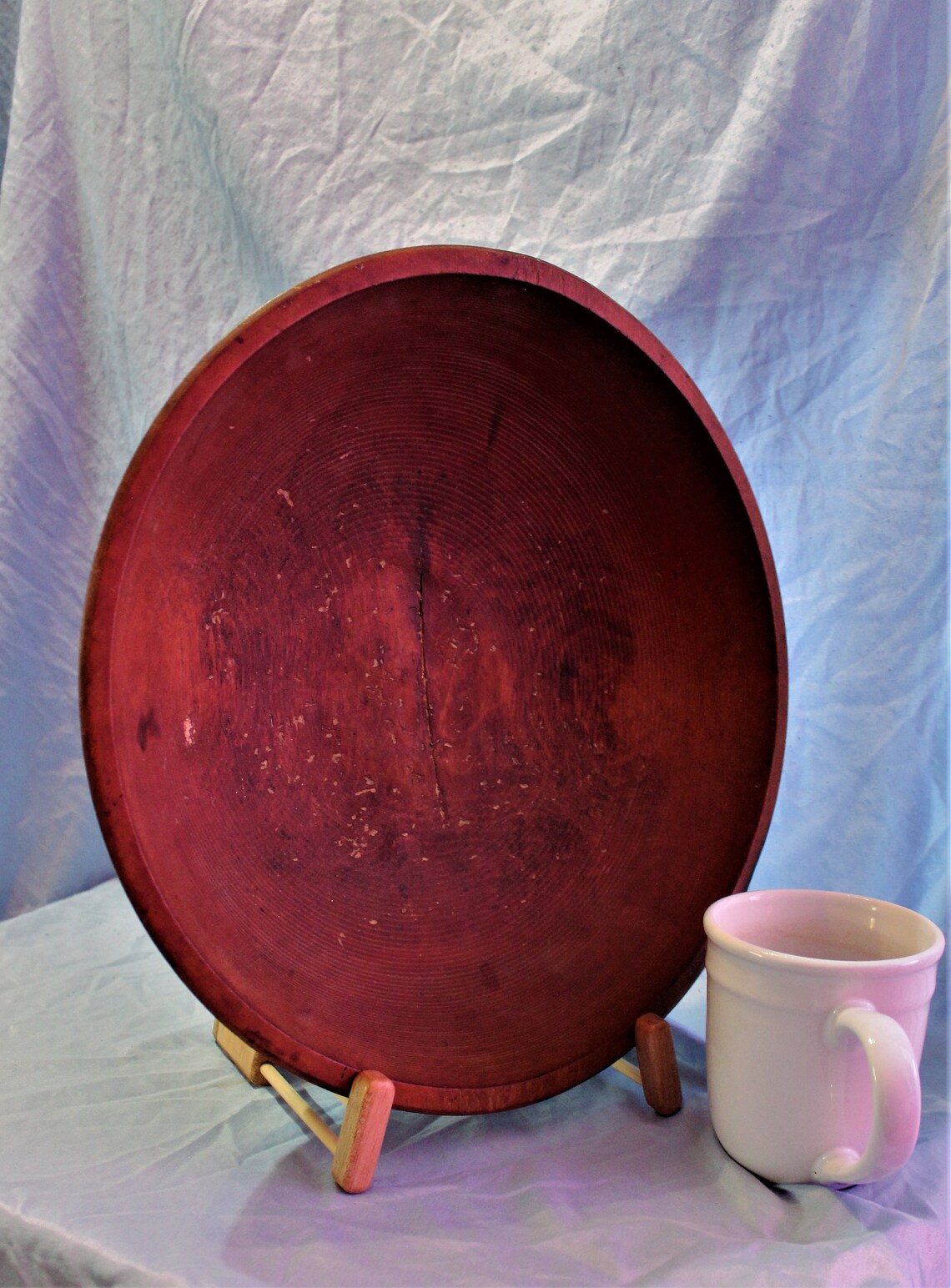 Large Poplar Plate or Photo Stand - Etsy