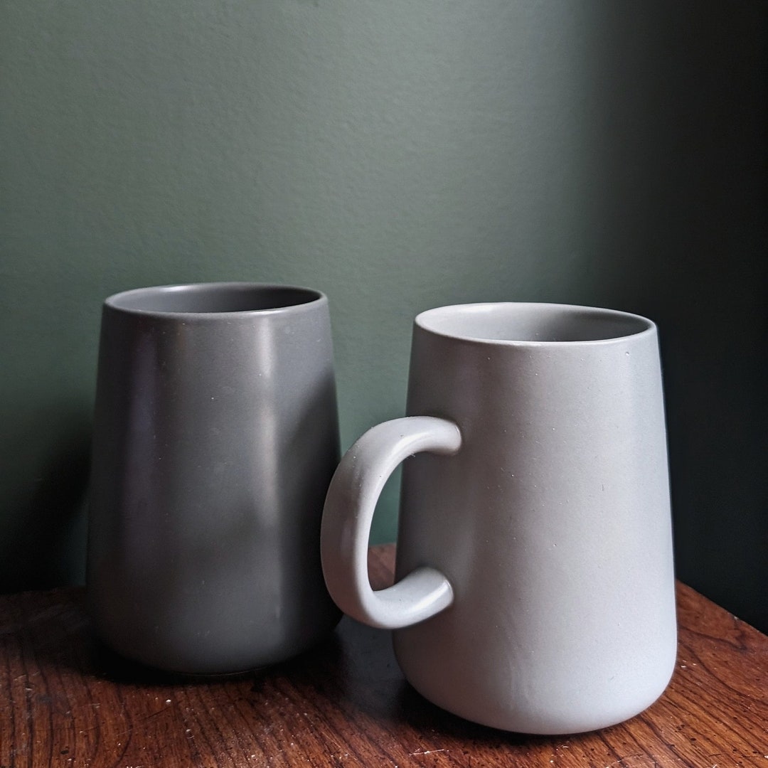 Tall Nordic Scandinavian-style Simple Minimalist Large Tapered Ceramic ...