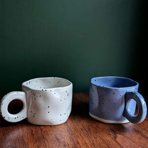 Artsy Minimalist Pastel Organic Shape Cottage-core Matisse Flecked ...