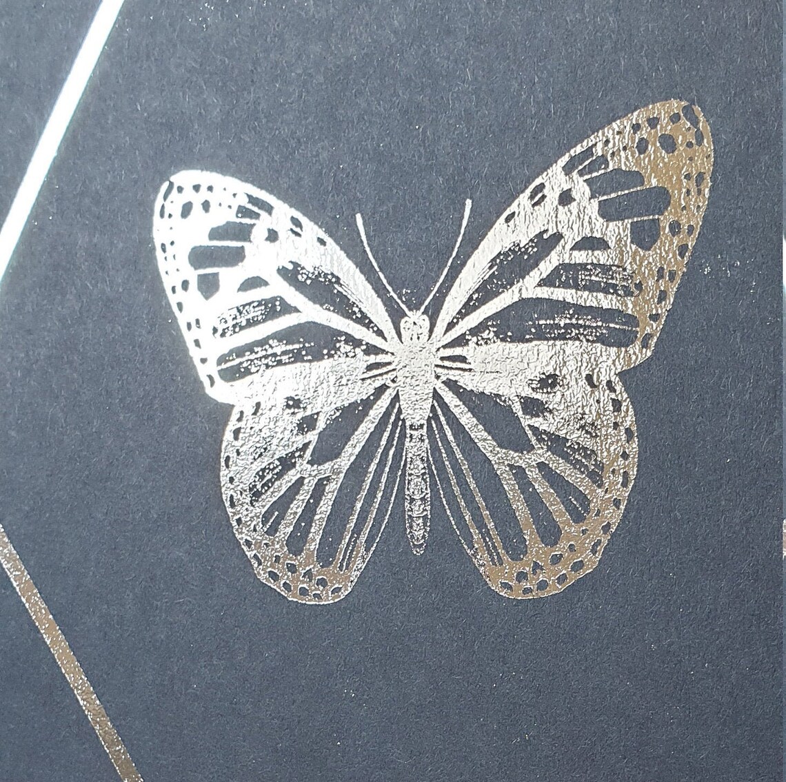 A4 Metallic Foil Butterfly Wall Art, Boho Print in Copper, Gold, Silver ...