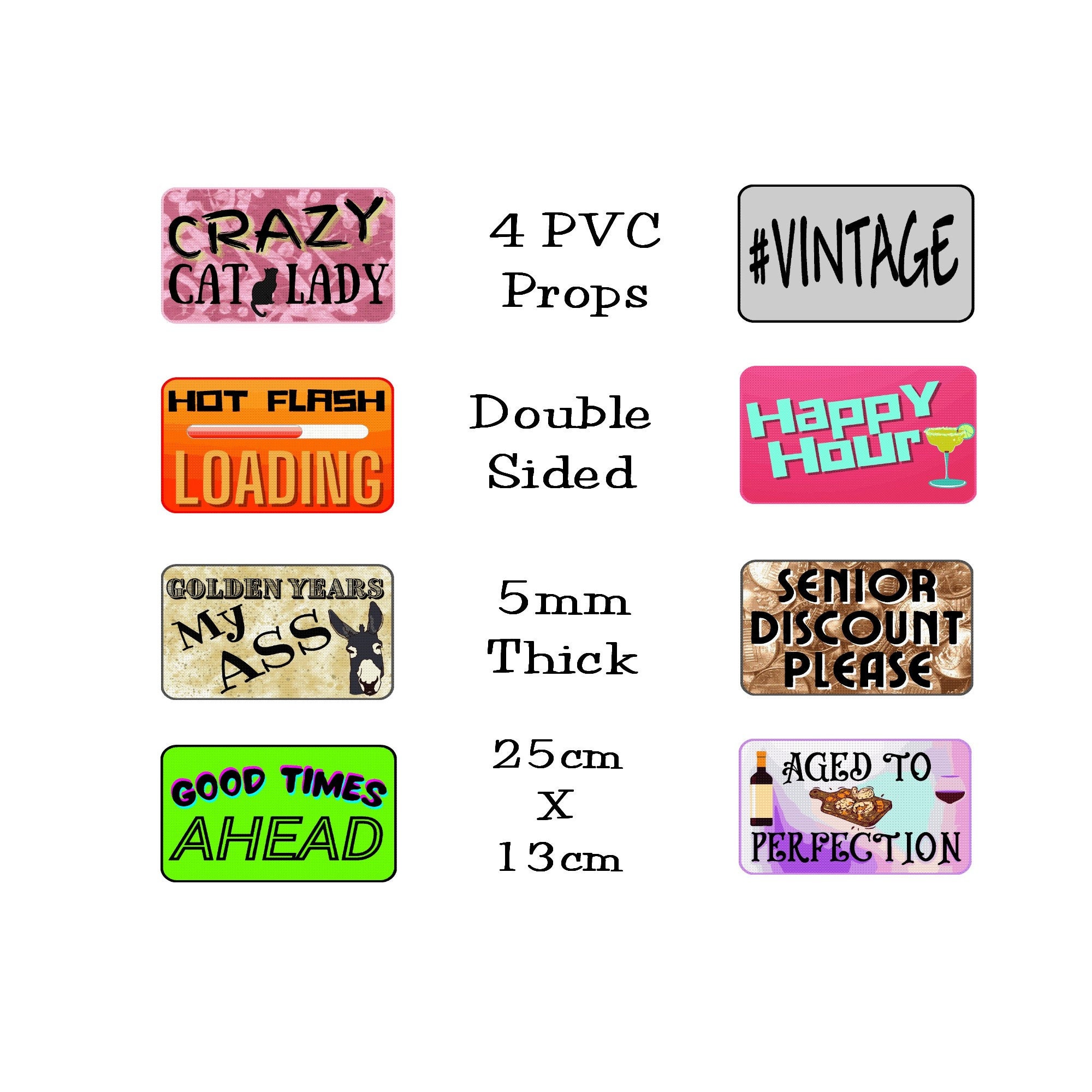 Senior Moments Photo Booth Party Props - Etsy