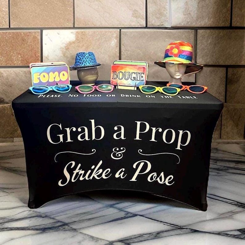 Photo Booth Table Cloth - Etsy