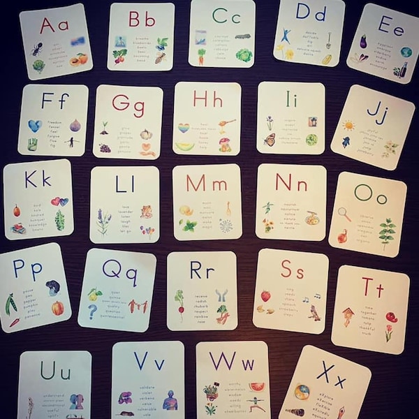 Garden Alphabet - Etsy