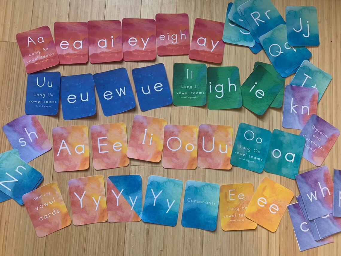 Letter Sound Cards, Phonics, Long Vowel Sounds, Vowel Sounds, Consonant ...