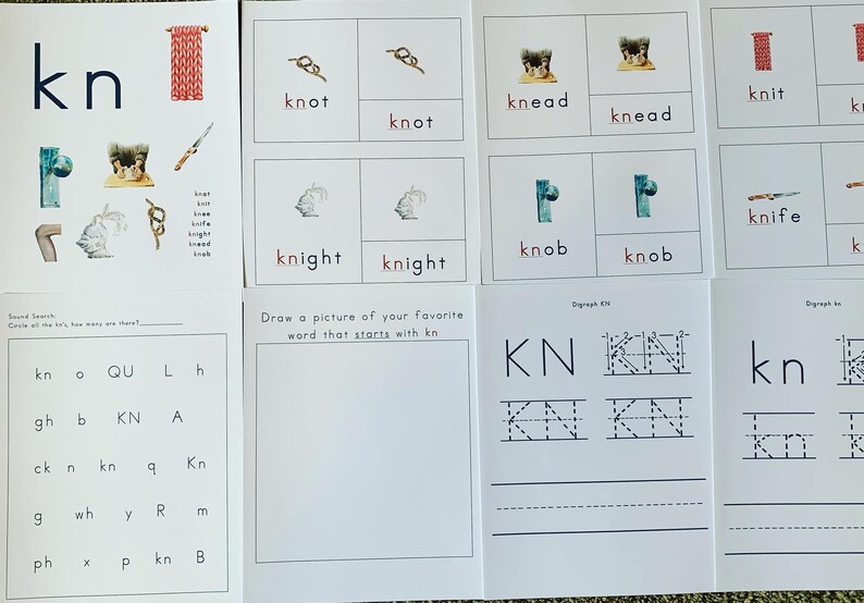 Digraph Set 2 - Etsy