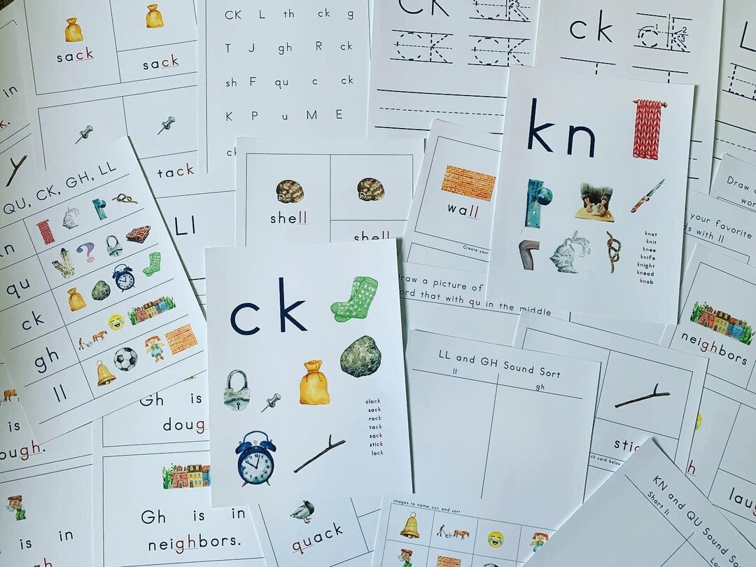 Digraph Set 2 - Etsy