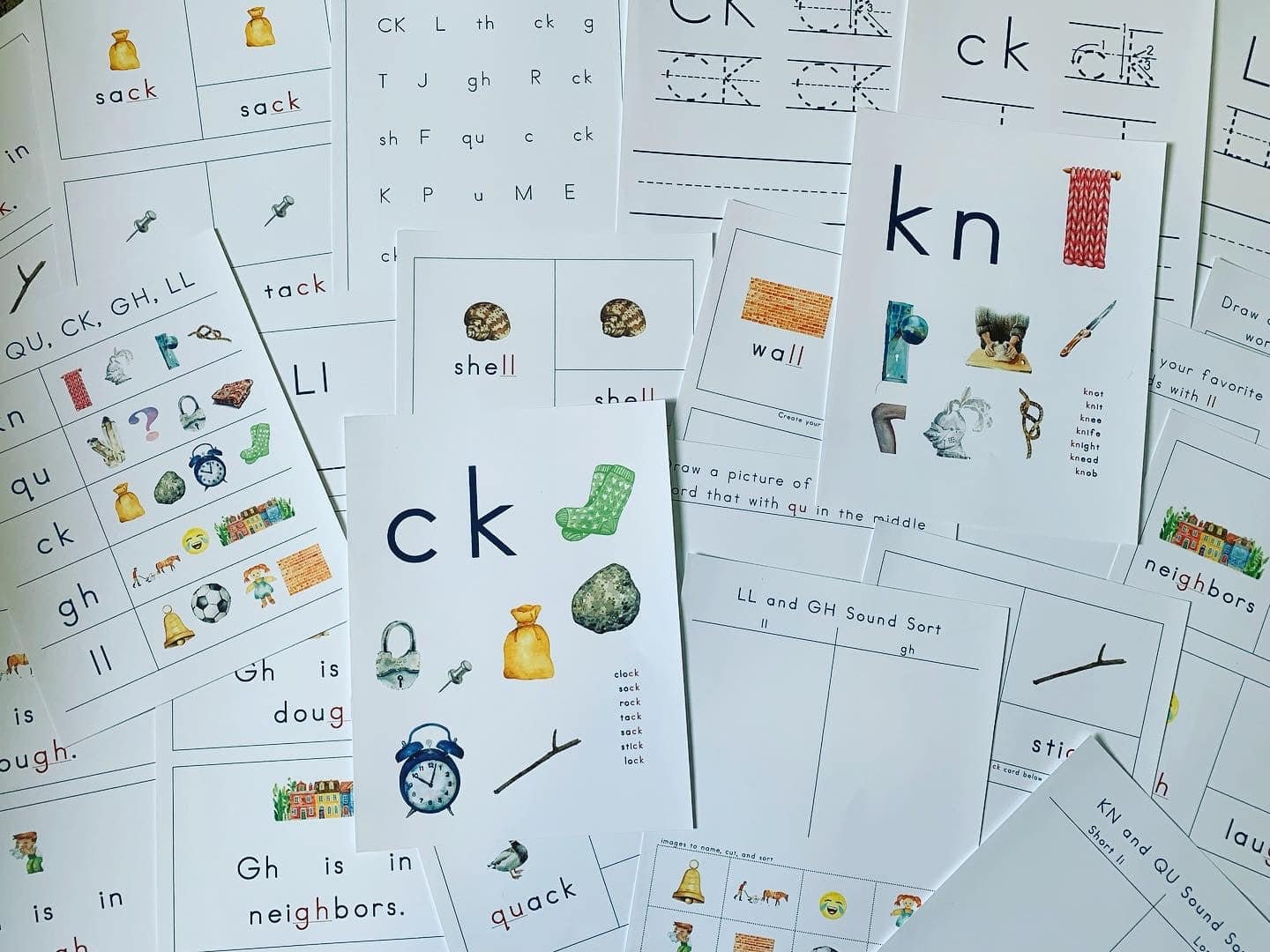 Digraph Set 2 - Etsy