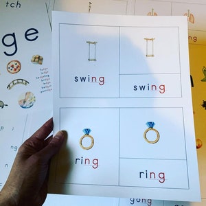 Digraph Part 3: NG, DGE, TCH - Etsy