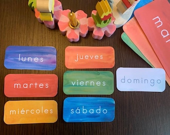 Spanish Days of the Week | Etsy
