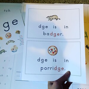 Digraph Part 3: NG, DGE, TCH - Etsy