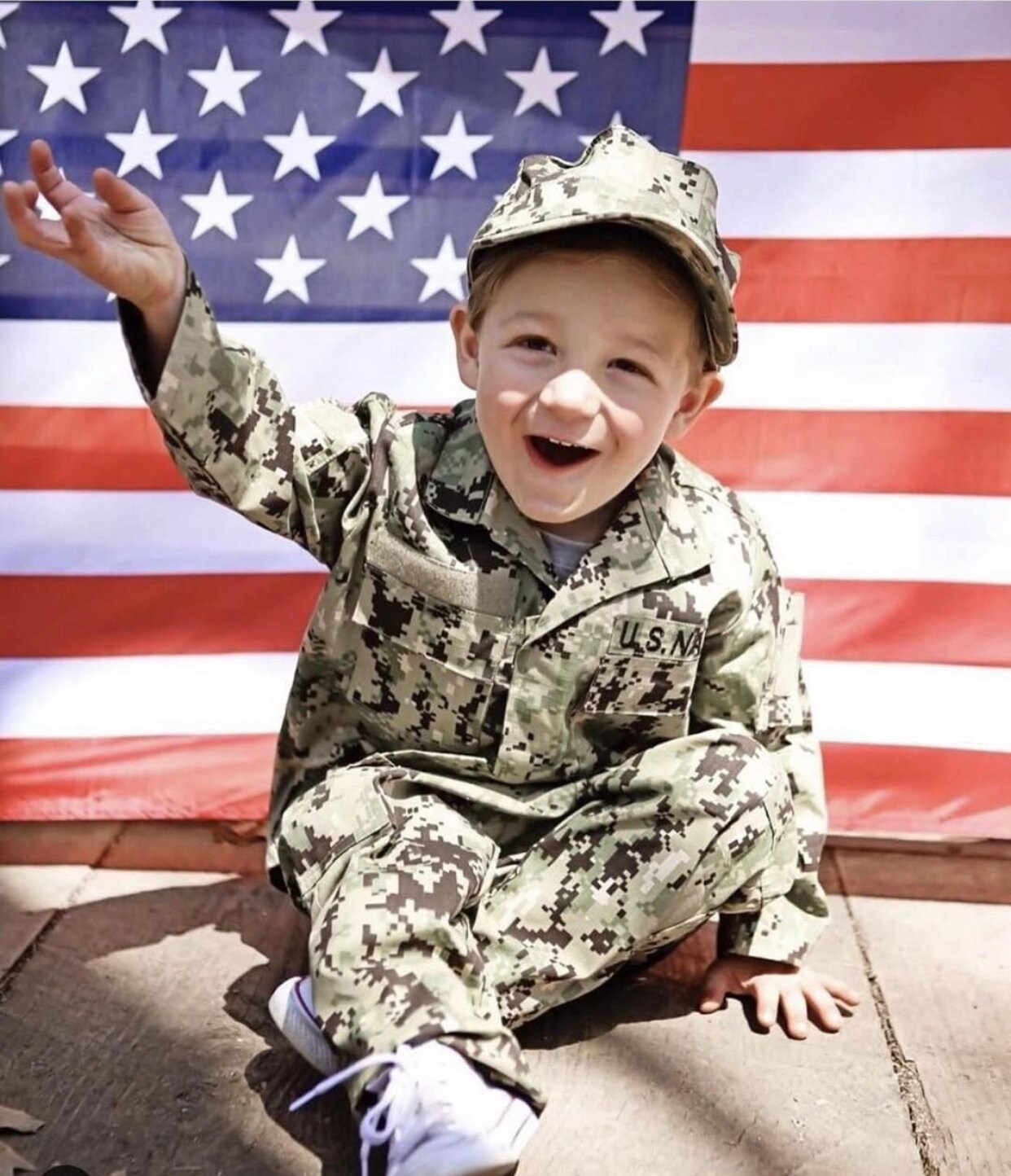 Youth Navy NWU Licensed 3pc Uniform Costume - Etsy