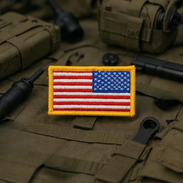 Reverse Flag Patch - Etsy