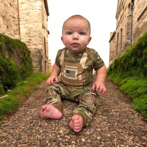 Baby Multicam-ocp Combat Uniform - Etsy