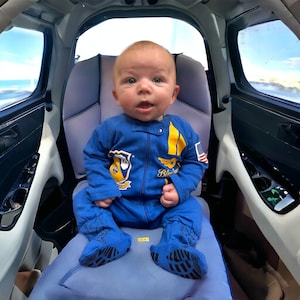Blue Angels Baby Flight Suit - Etsy