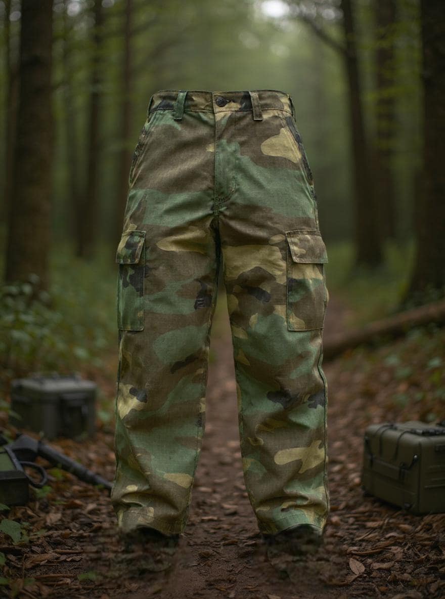 Youth BDU Woodland Camo Pants - Etsy