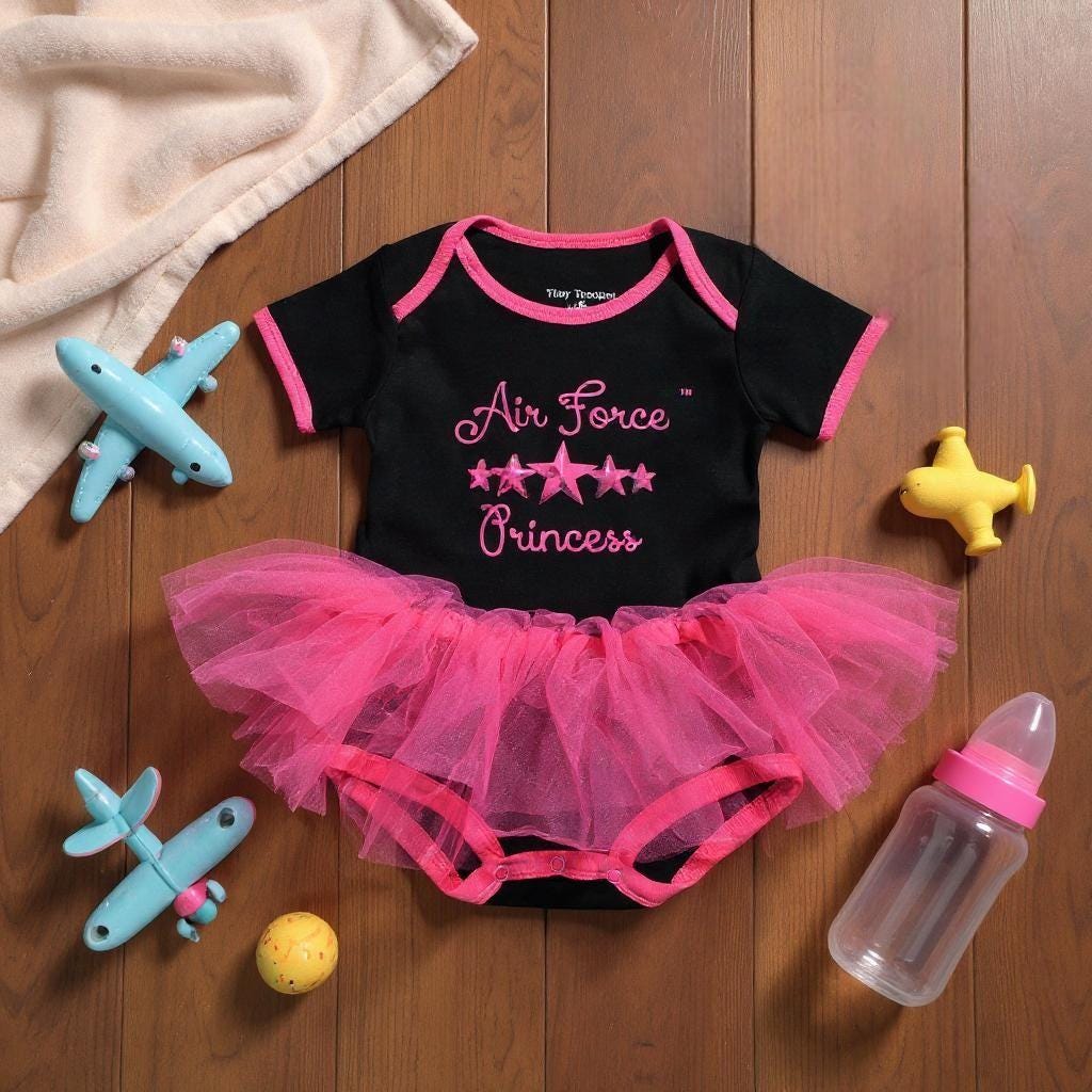 Air Force Princess Tutu Bodysuit - Etsy