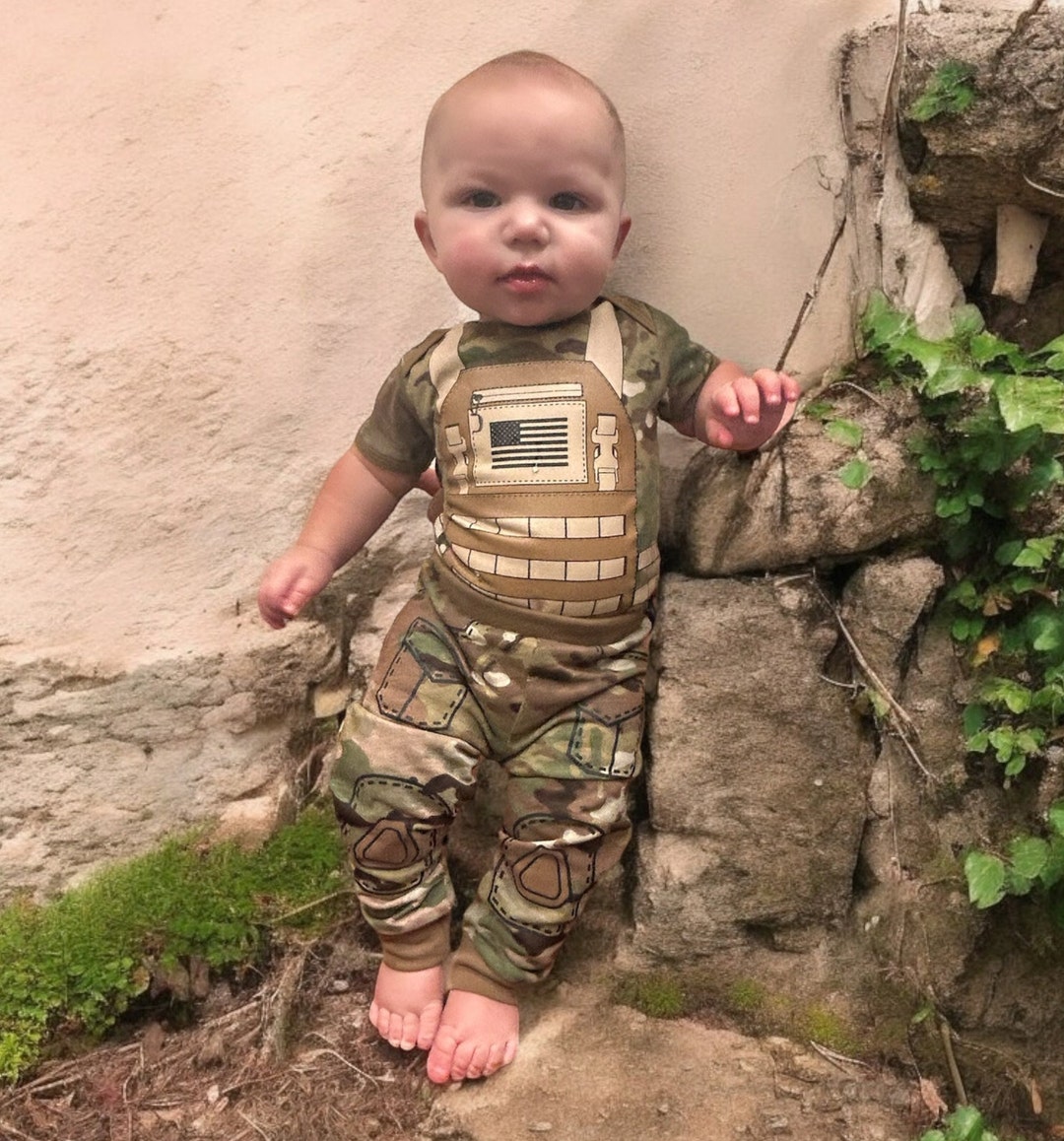 Baby Multicam-ocp Combat Uniform - Etsy
