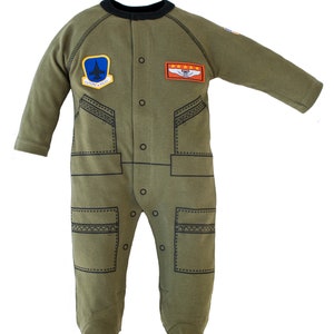 Baby Flight Suit Crawler - Etsy