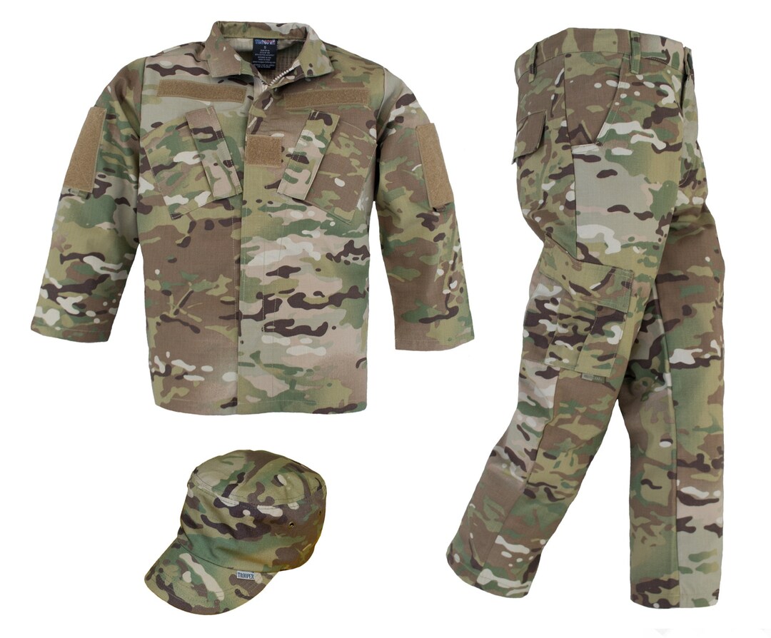 3 Piece Youth Army/air Force Multicam Uniform Costume - Etsy