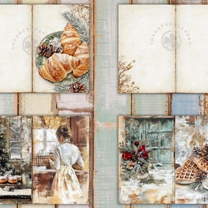 Cozy Winter Hot Cocoa Junk Journal Kit: Vintage Ephemera (PDF, JPG) - Etsy