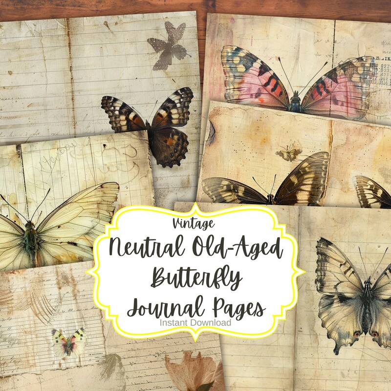 Butterfly Journal - Etsy