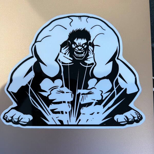 Hulk Decal - Etsy