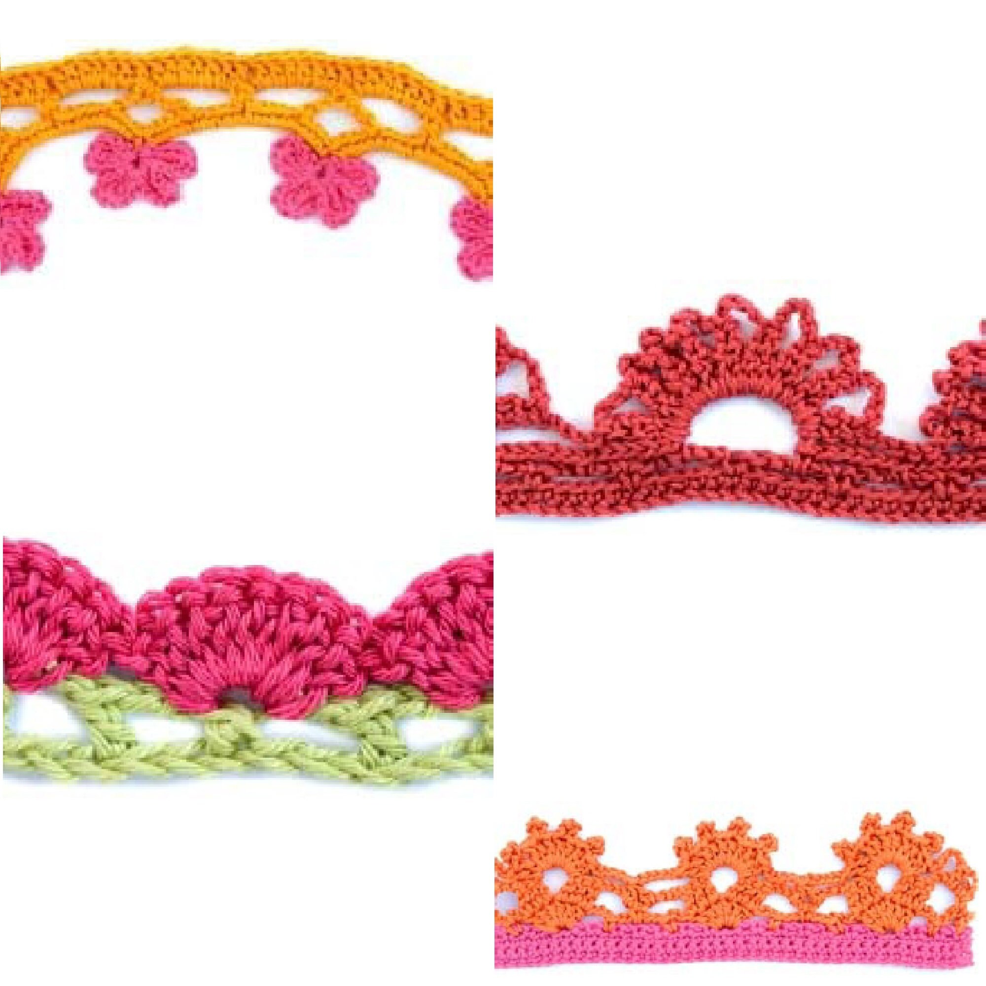 200 Crochet Flowers Embellishments & Trims Contemporary Designs for ...