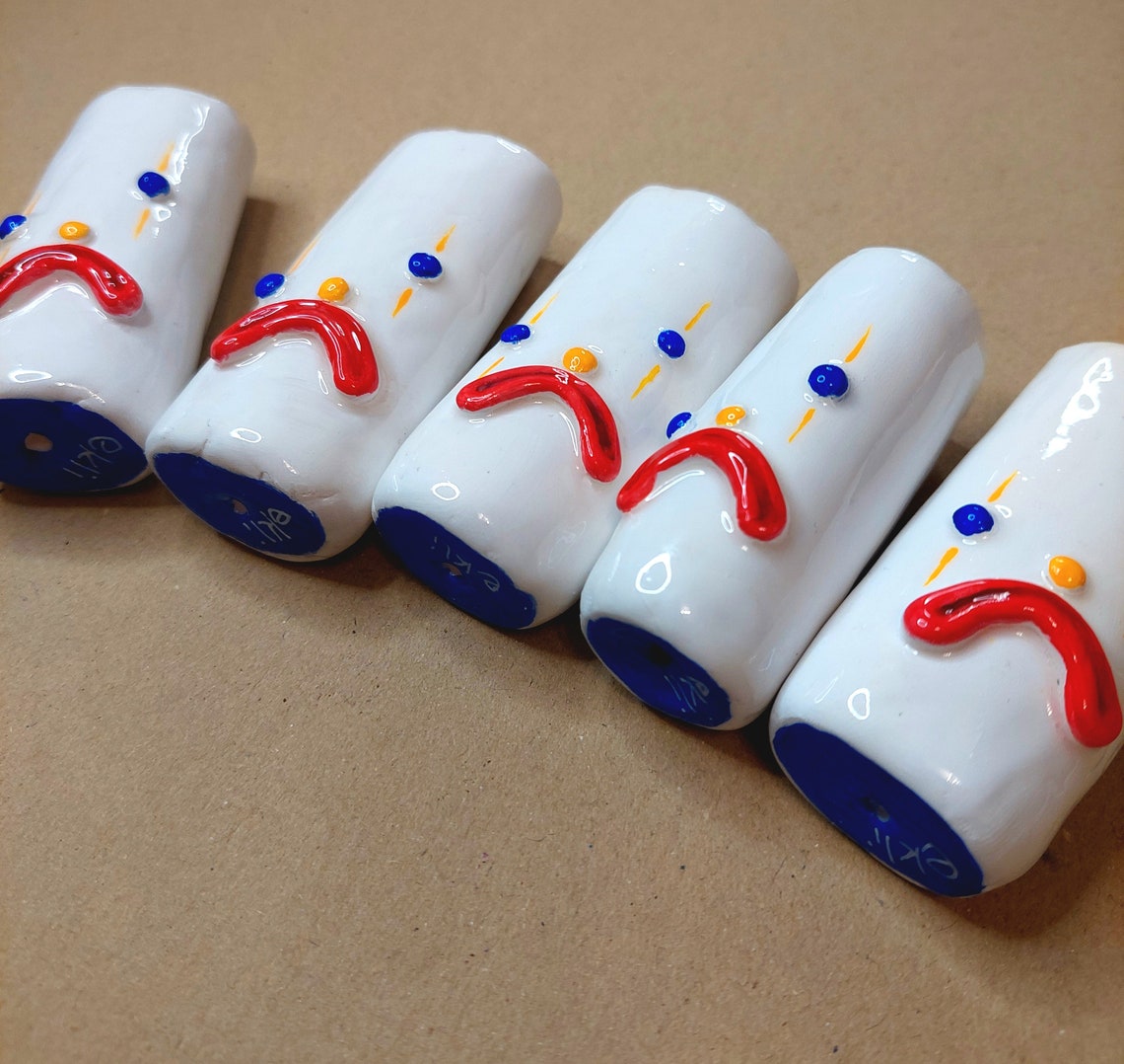 Sad Clown Clay Lighter Case/holder/decor/sleeve for Bic Maxi, Clipper ...
