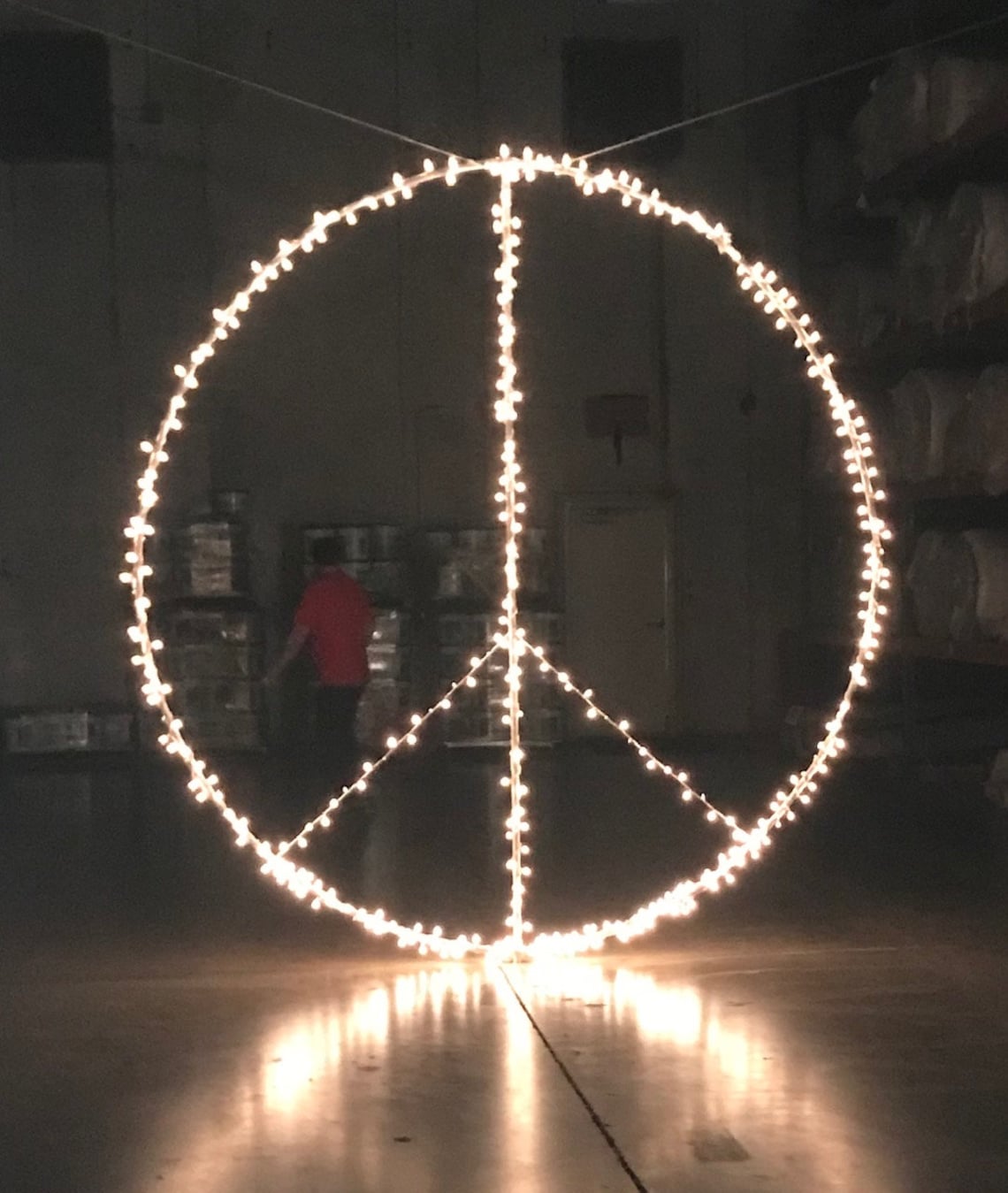 The Giant Peace Sign - Etsy