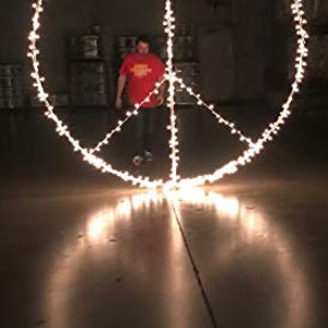 The Giant Peace Sign - Etsy