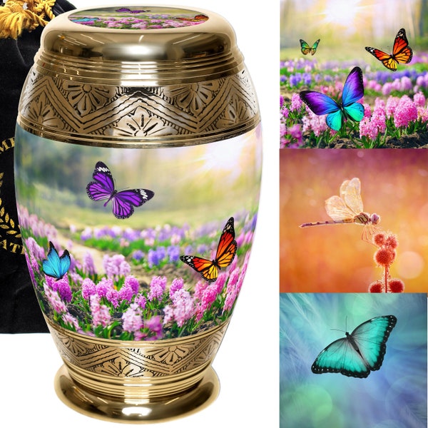 Butterfly Urns for Ashes Medium - Etsy