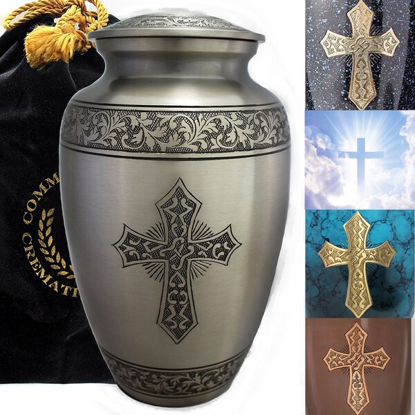 Catholic Cremation Urns for Adults - Etsy