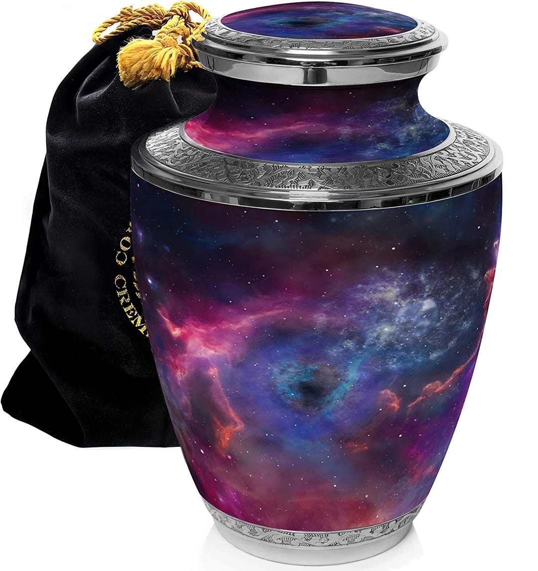 Nebula Cremation Urn: Galaxy Ashes Urn for Adults, Xl/large/small - Etsy