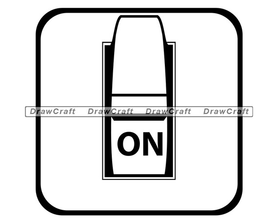 Switch on Svg on Svg Light Switch Svg Switch on Cut Files | Etsy