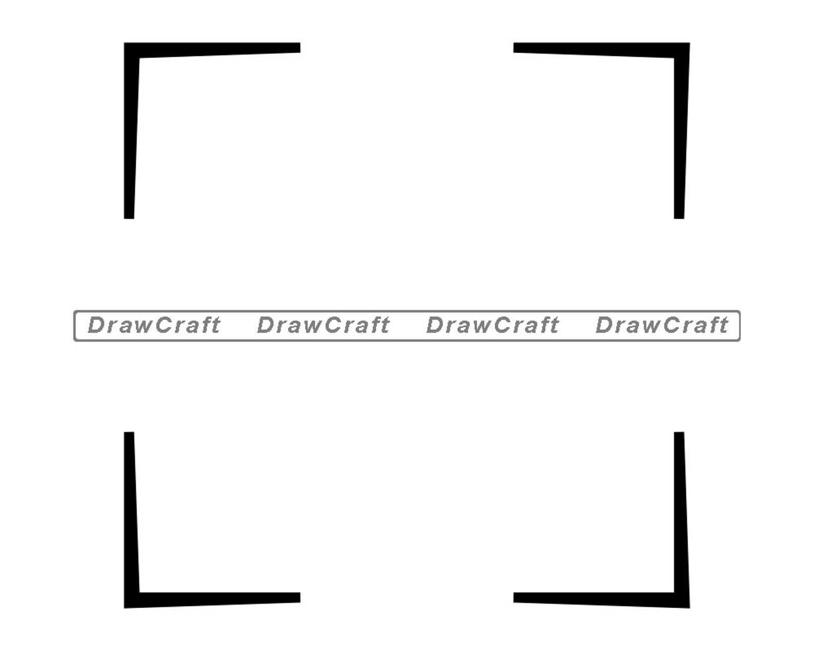 Broken Square Frame Svg Square Frame Svg Decorative Svg | Etsy