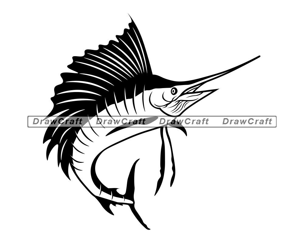 Sailfish 6 Svg Sailfish Logo Svg Sailfish Fishing Svg Fish | Etsy