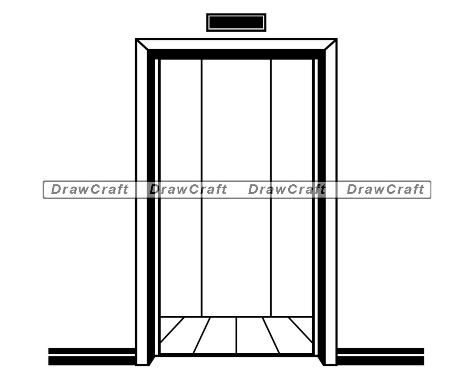 Empty Elevator Svg Elevator Svg Elevator Cut Files Elevator | Etsy