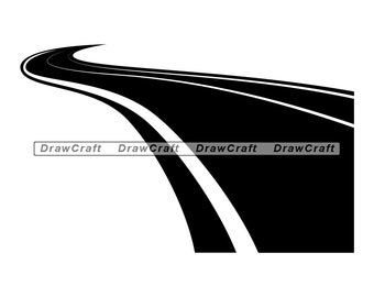 Winding Road Svg | Etsy