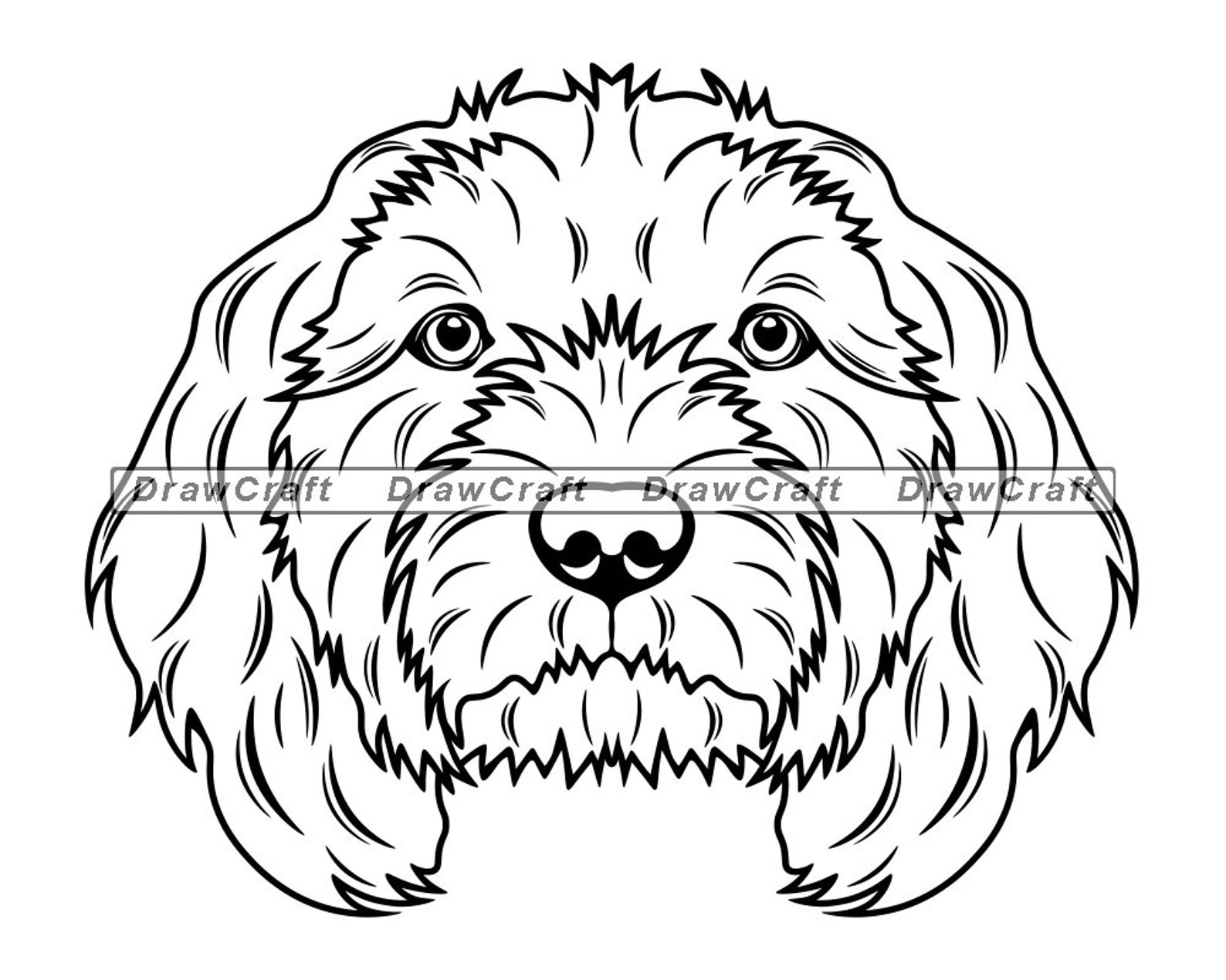 Cockapoo Head SVG Cockapoo Svg Dog Svg Cockapoo Cut Files | Etsy UK