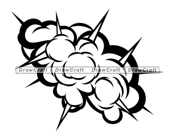 Explosion SVG Explosion Cut Files Explosion Files for | Etsy