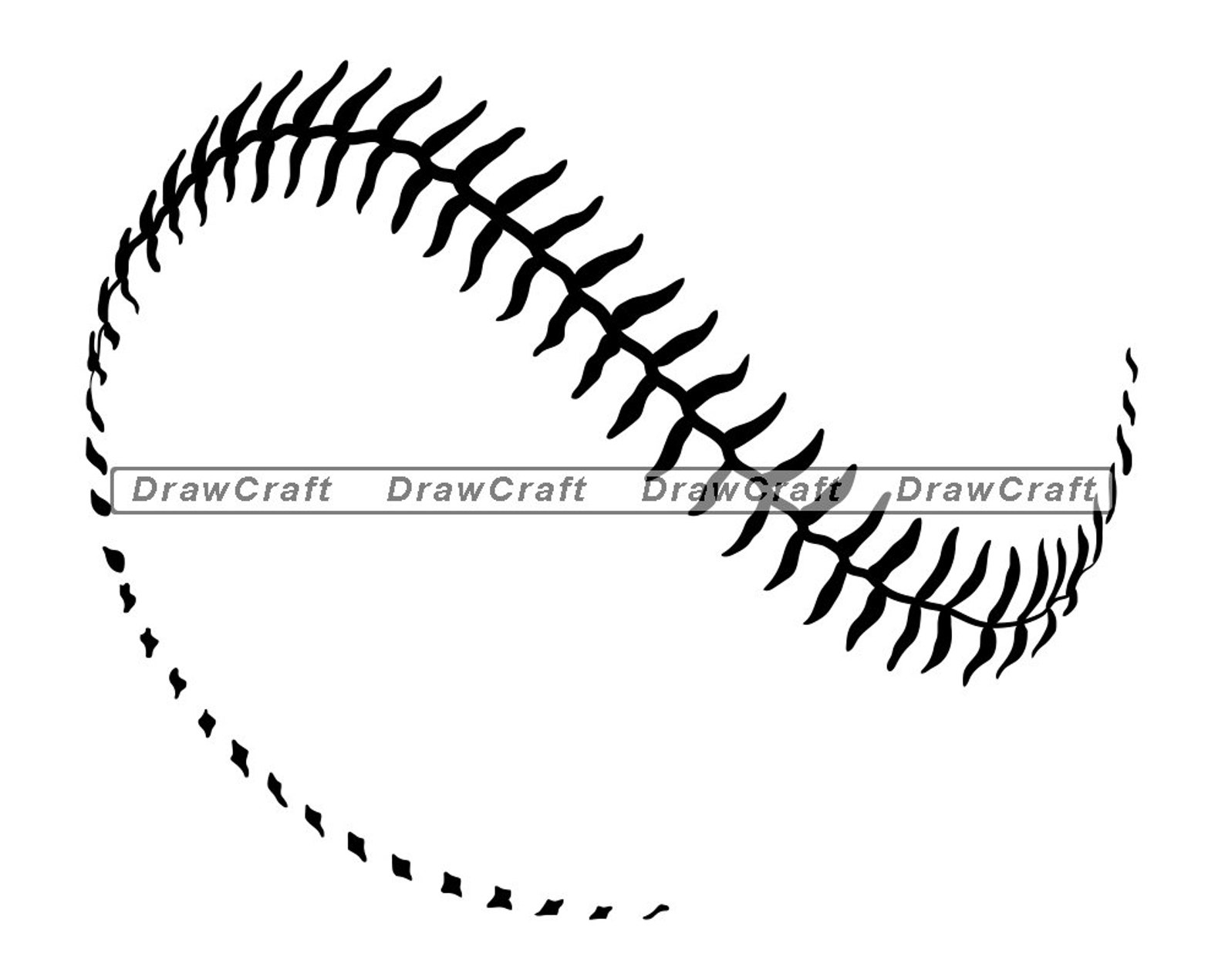 Baseball Stiches 2 SVG Baseball Seams SVG Baseball Svg | Etsy