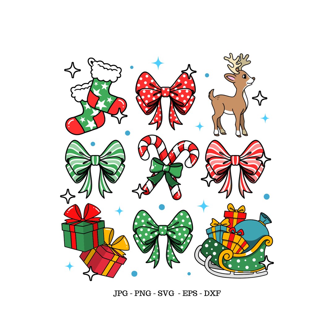 Girly Christmas Svg, Deer Lovers Svg, Girl Gift Svg, Winter Cut File - Etsy