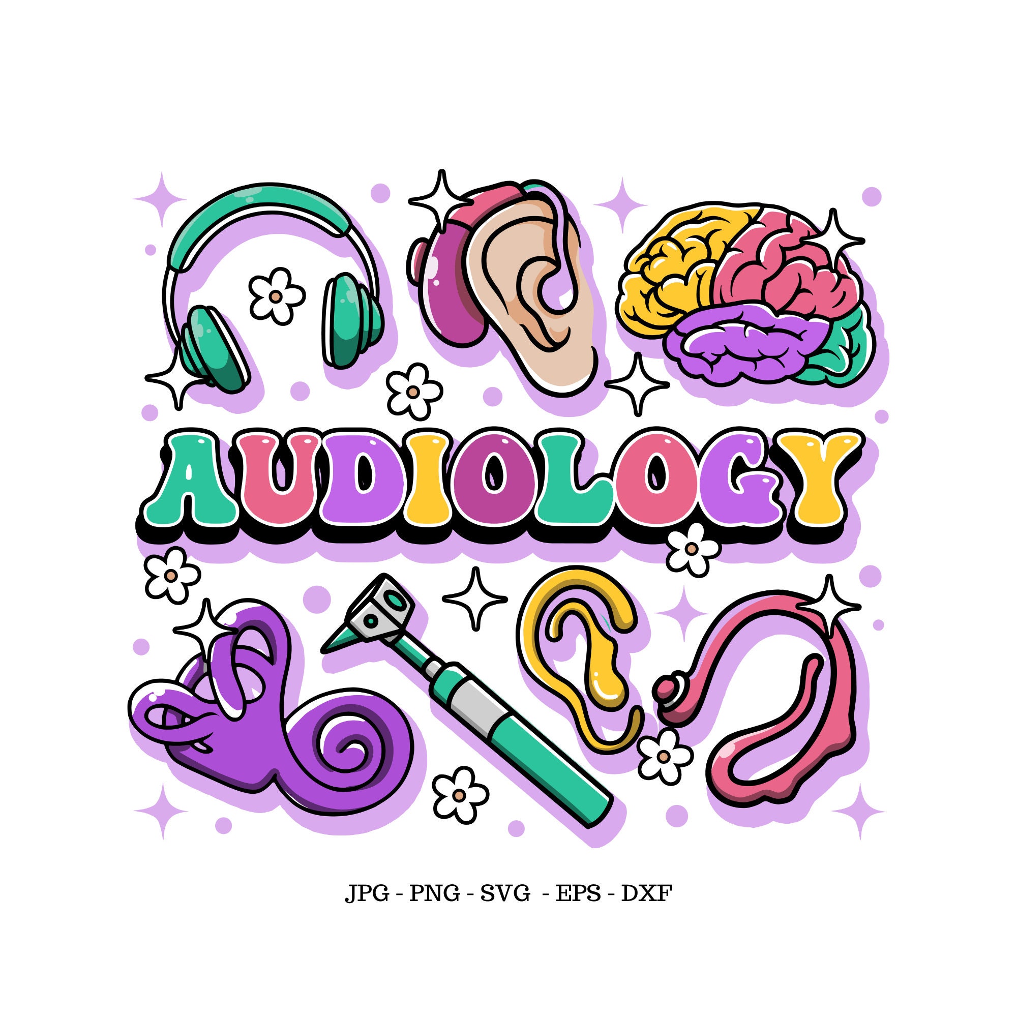 Audiologist Gift, Ear Svg, ENT Svg, Medical Student Gift, Cute ENT Svg ...
