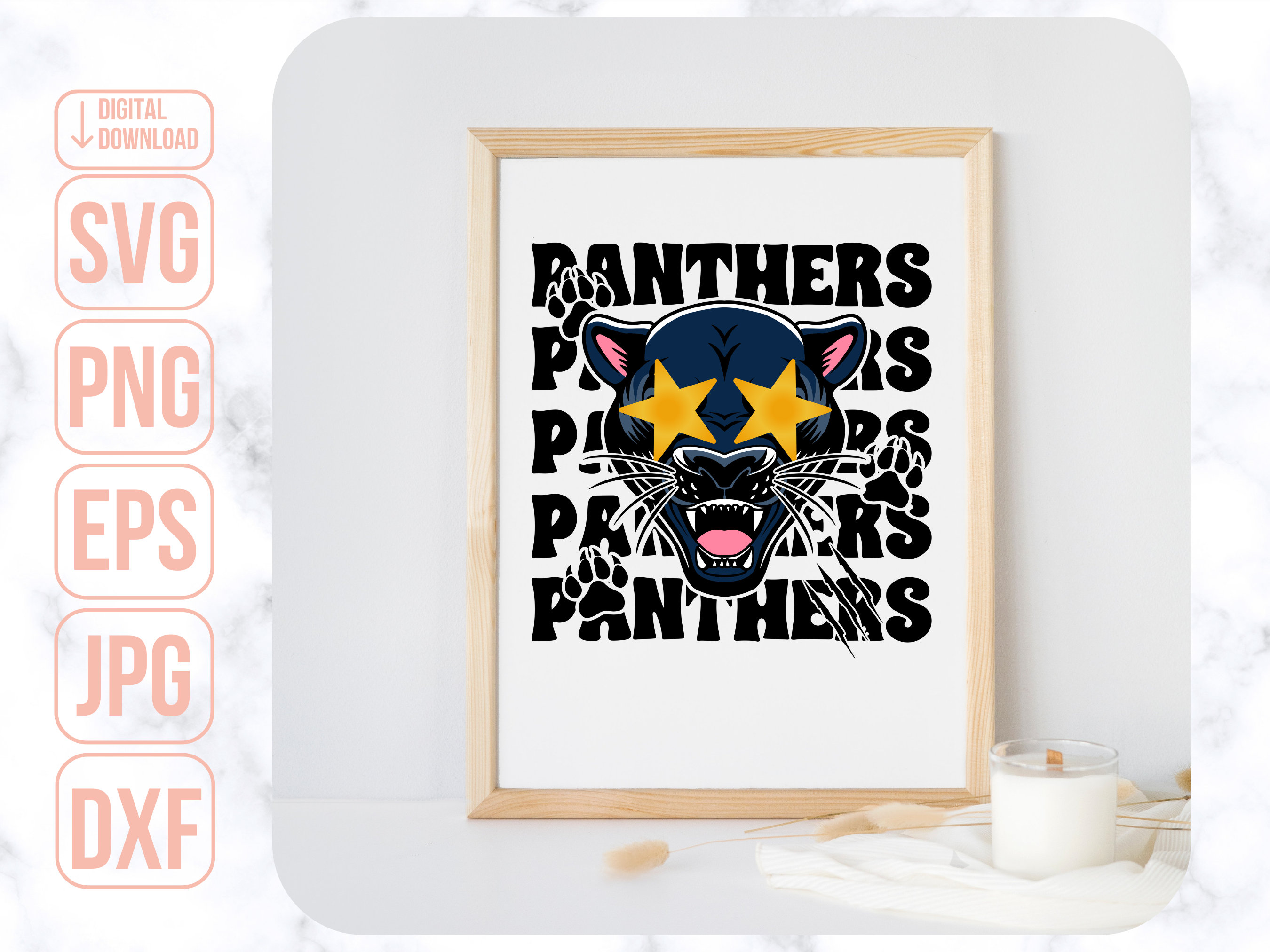 Panthers Shirt Svg, Panthers Claws Svg, Panthers Png, Panthers Mascot ...