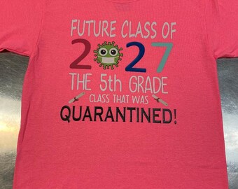 Prek Quarantine Graduation Shirt - Etsy