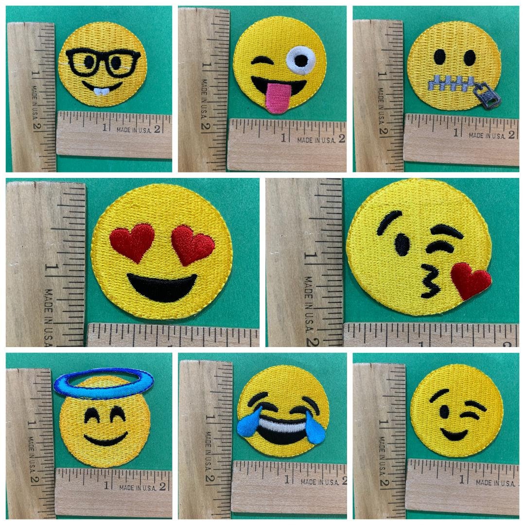 Emoji Patches - Etsy